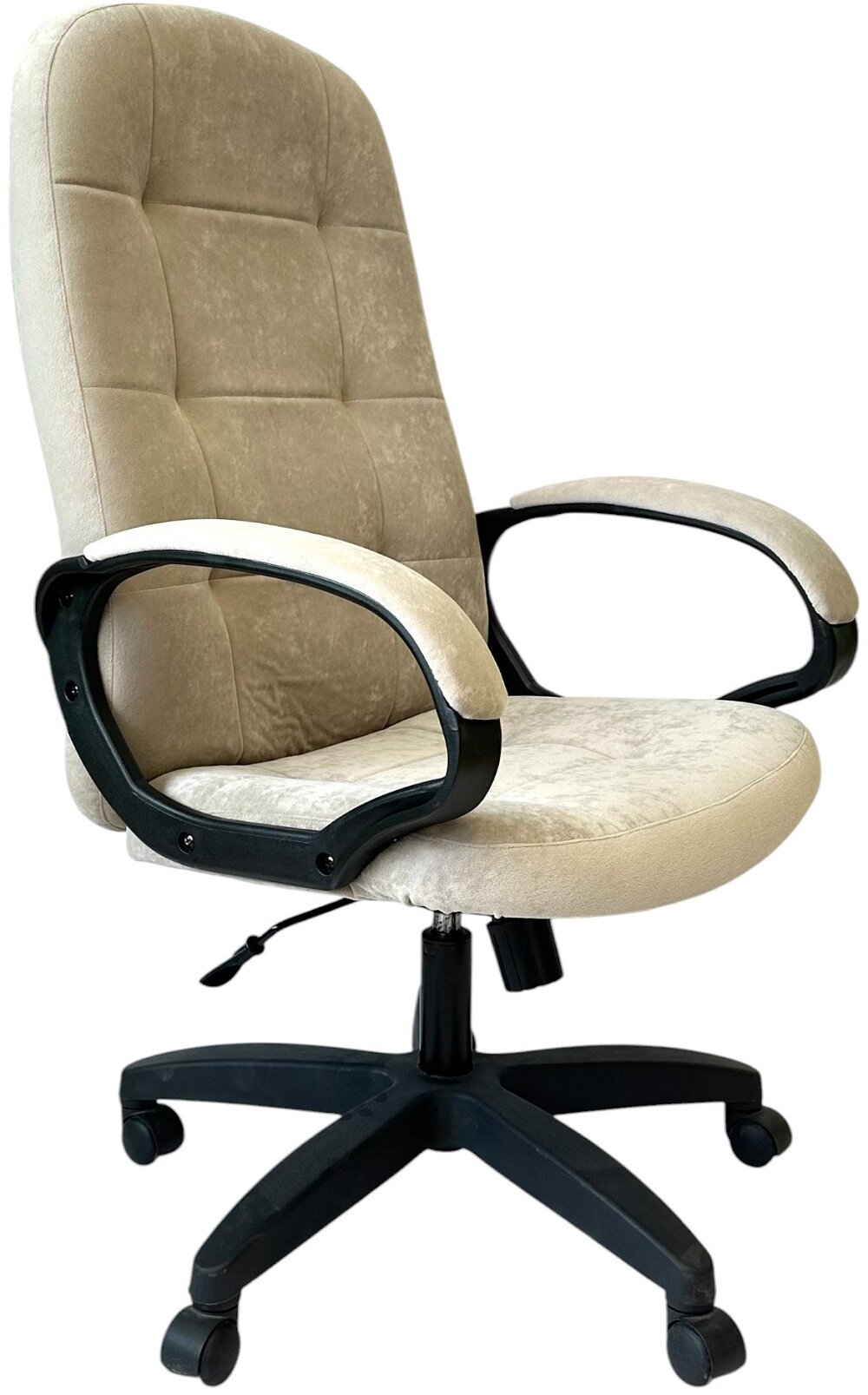 Компьютерное кресло StylChairs Пилот Софт, обивка велюр, цвет бежевый