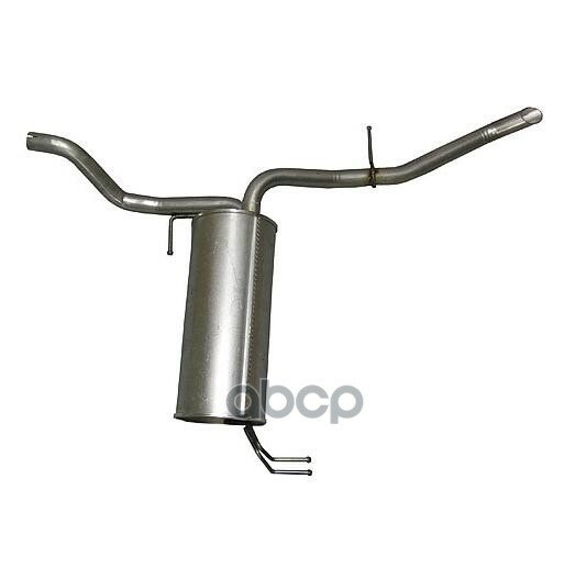 Глушитель задняя часть FIAT ALBEA 1.2-1.6 03- ASSO арт. 127200