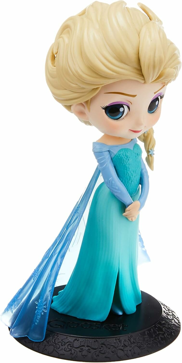 Фигурка Banpresto Q Posket Disney Characters Frozen - Elsa (Glitter line), 14 см, BP17520P