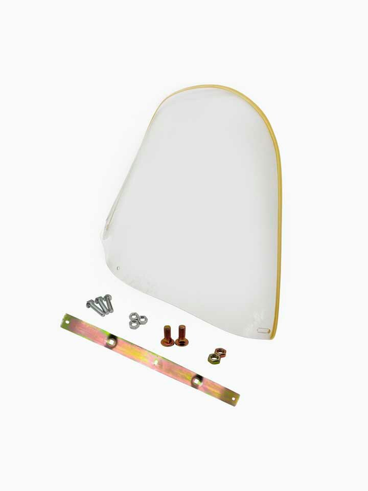 Щиток ветровой на мотороллер Муравей (с крепежами)