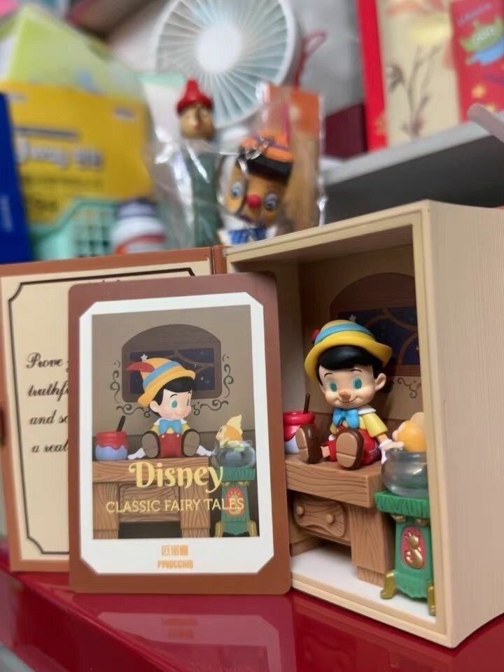 Коллекционные куклы, POP MART, Disney100, слепые коробки Classic Fairy Tale Collection, фантазийные подарки ручной работы(mystery box)