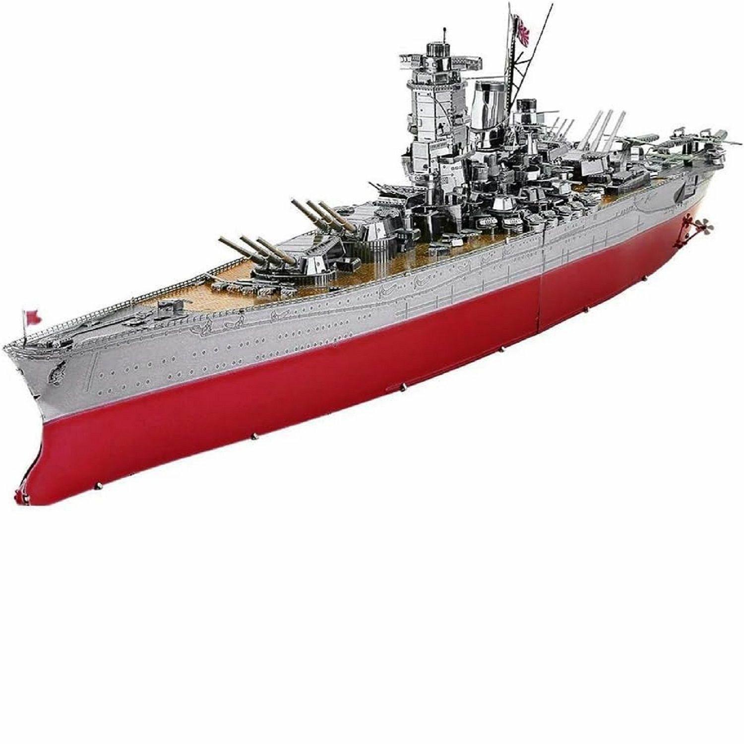 3D металлический пазл конструктор, модель линкора Ямато для подростков и взрослых, ручная сборка и коллекционная поделка для хобби, антистресс и декора