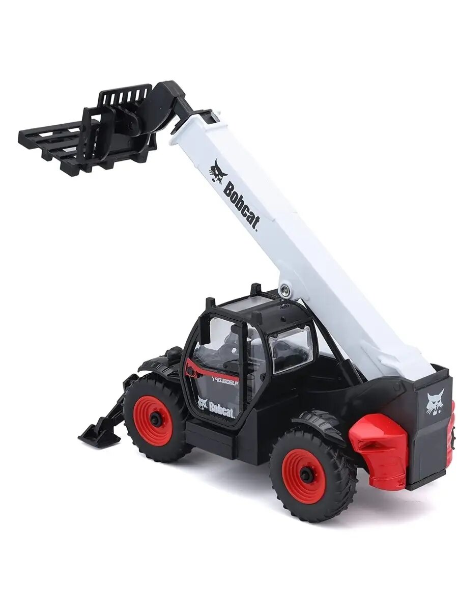 Машинка 1:50 погрузчик с вилами для поддонов 18-32087