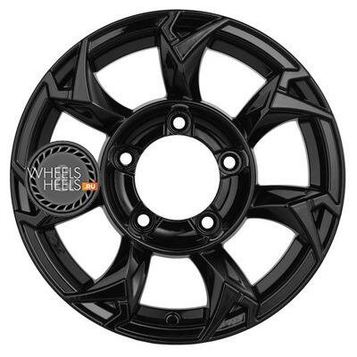 Диск автомобильный литой Khomen Wheels KHW1505 (Lada NIVA 4x4) 15x5.5 5x139.7 et5 dia98.5 Black