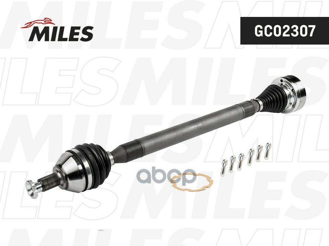 Привод в сборе VW POLO SEDAN RUS 10- 1.6i 105HP MT прав. Miles арт. GC02307