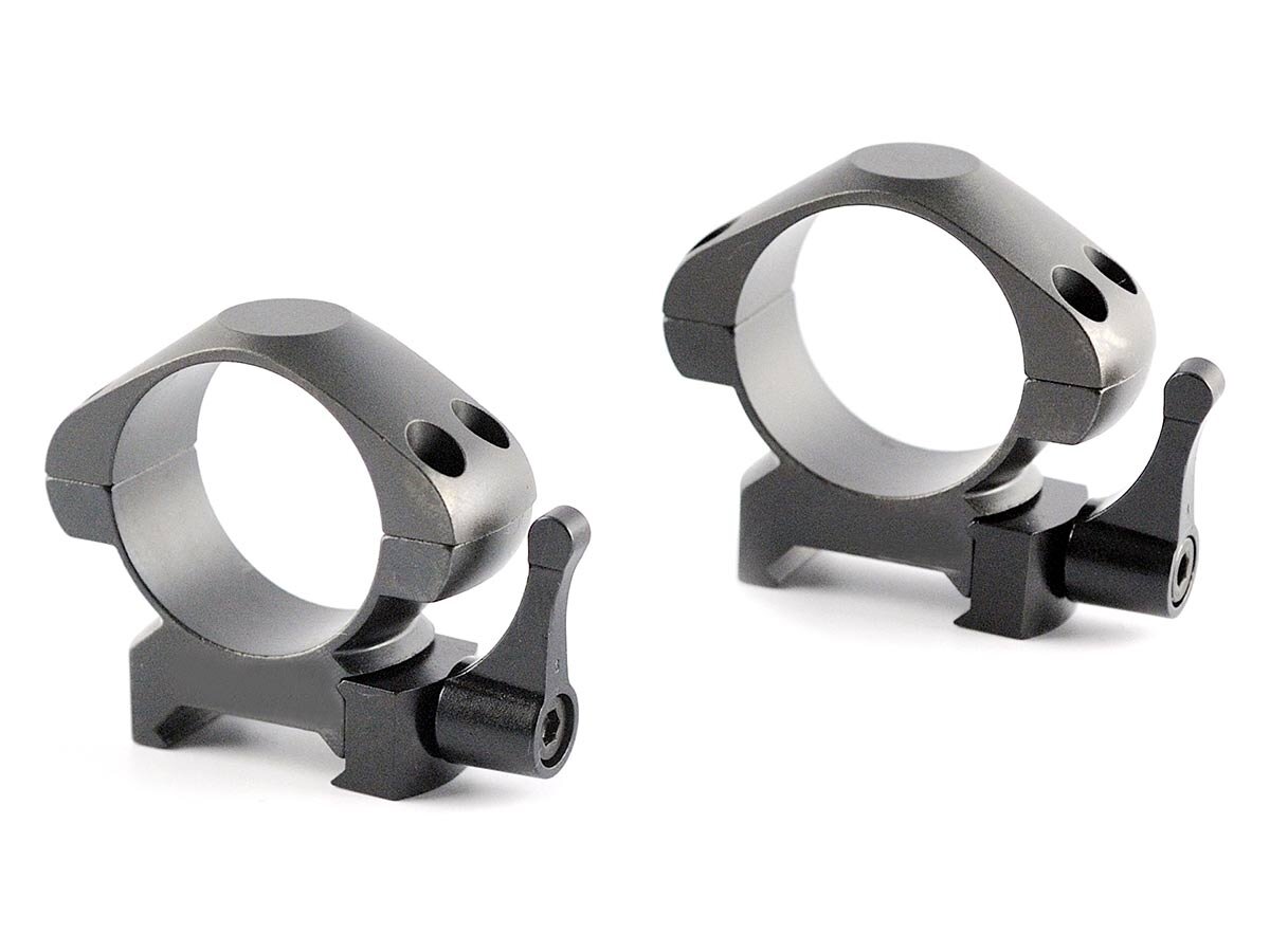 Кольца Быстросъемные Nikko Stirling Стальные D30Мм, Weaver, Средние, Рычажные (Nsmqr30Wm)