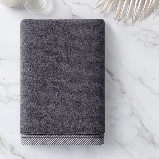 Полотенце махровое Verossa Fjord, Антрацит, 70х140