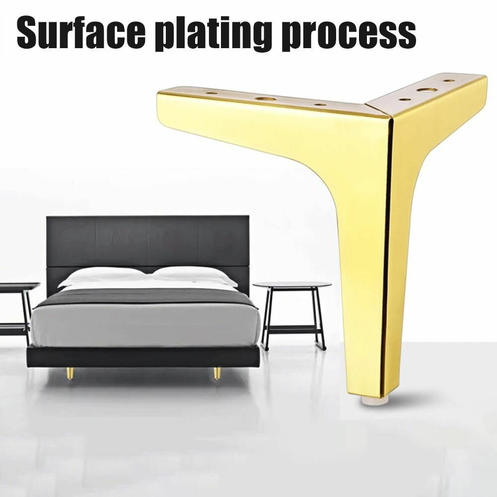 Металлические треугольные ножки мебели для шкафа, дивана, тумбы под телевизор