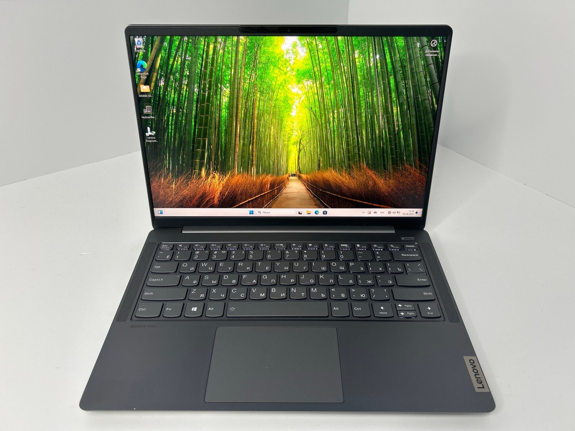 Ноутбук Lenovo IdeaPad 5 Pro Gen 6 (82L7000RRK) 14"/AMD Ryzen 5 5600U/RAM 16GB/SSD 1024GB/AMD Radeon Graphics/2880*1800/IPS 90Hz/DOS/Подсветка кл-ры: LED/Чёрный. Состояние: B1