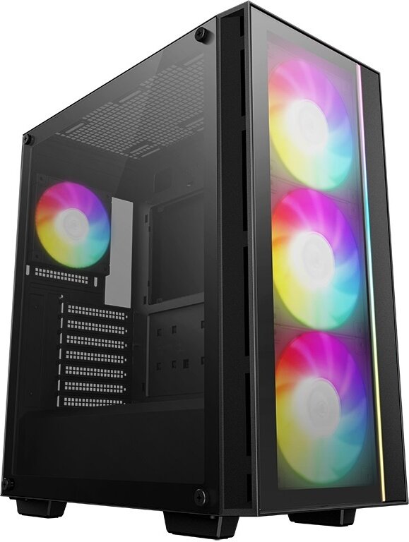 Корпус DEEPCOOL MATREXX 55 V4 [R-MATREXX55-BKADA4-G-4] черный [Mid-Tower, Micro-ATX, Mini-ITX, Stand