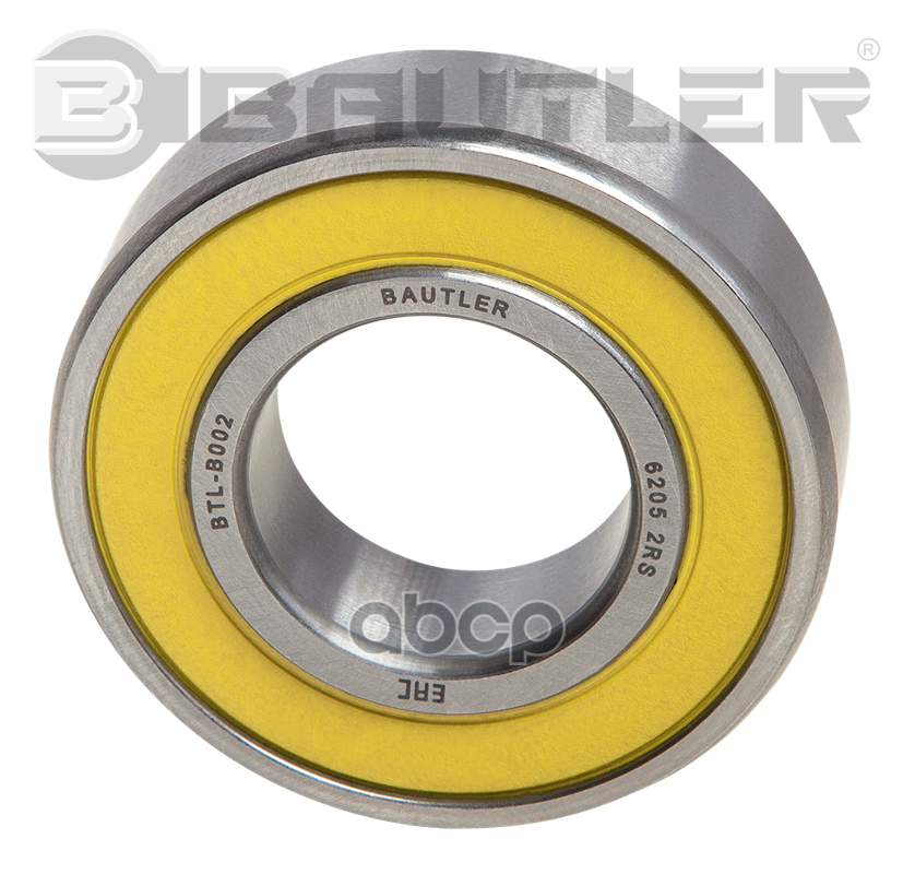 Подшипник КПП первичного вала ЗИЛ BAUTLER 180205/6205 2RS BTL-B002 Bautler арт. BTL-B002
