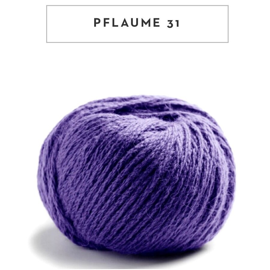 Puno /Пуно/ пряжа Lamana (60% альпака, 40% шерсть мериноса сверхтонкая), 50г/60м (31, *, pflaume (слива), фиолетовый)