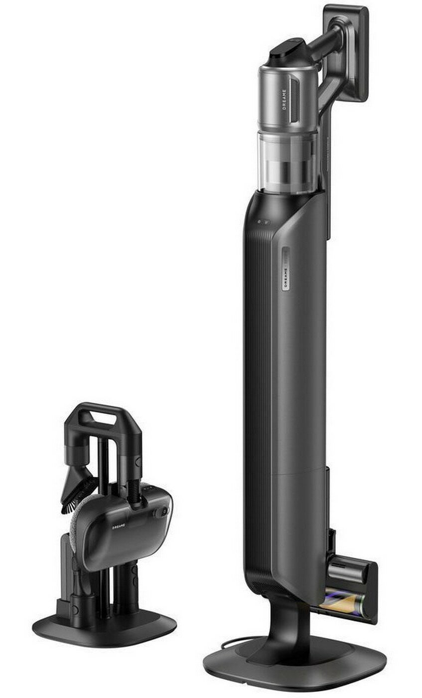 Пылесос вертикальный Dreame Z40 Station, до 160 минут работы, черный