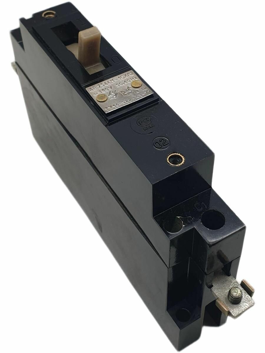 АЕ2544М-10ХЛ2, Выключатель автоматический, 12,5A, 10In, 380V 50-60Hz