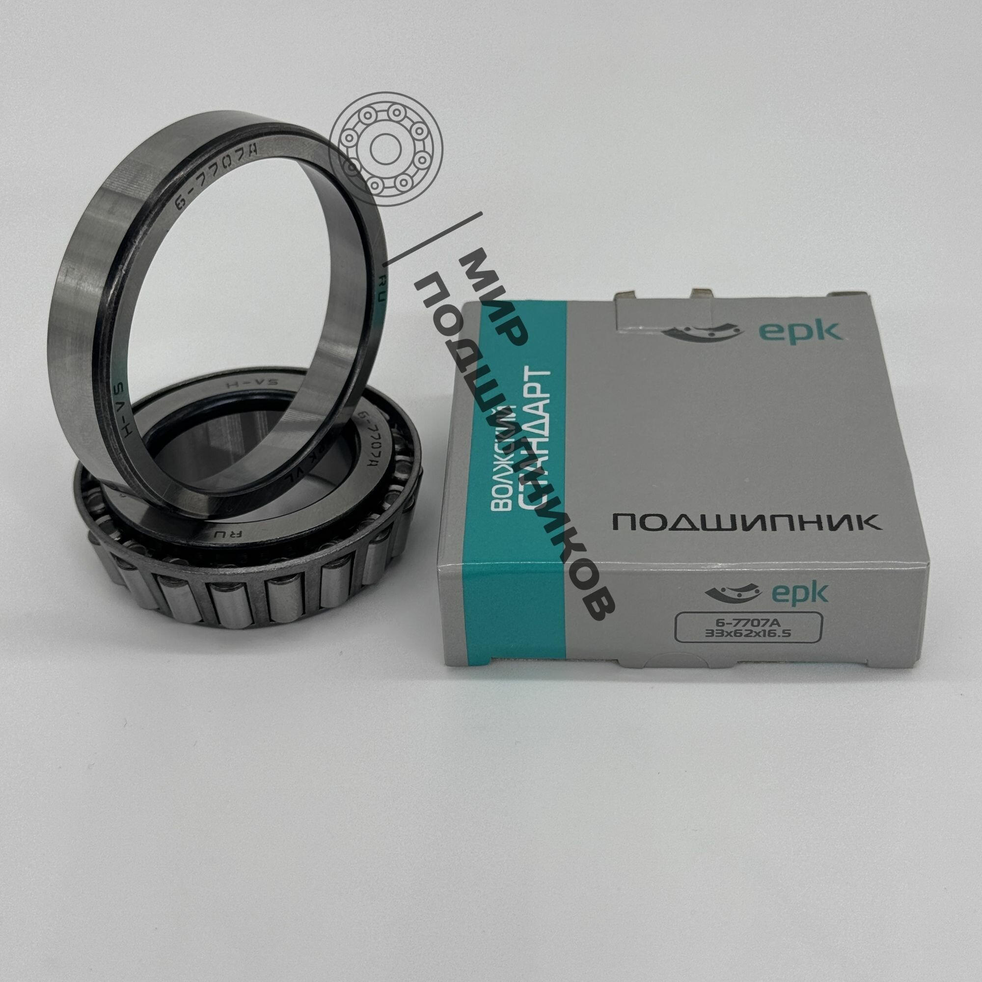 Подшипник 7707 (33х62х16.5) совместим для Дифференциал ВАЗ 1111 (ока); заднего моста ВАЗ 2101-2107,2123(шевроле-нива), ; коробка дифференциала переднего и заднего моста ваз 2121 (нива)