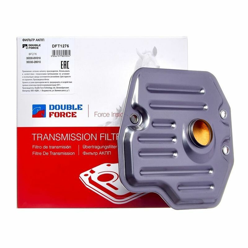 Фильтр АКПП Double Force DFT1276 TOYOTA HARRIER, LEXUS RX300 SXU15, ACU35, IPSUM ACM26, ALLION AZT240 TOYOTA HARRIERRX300 SXU15, ACU35, TOYOTA IPSUM ACM26, TOYOTA ALLION AZT240