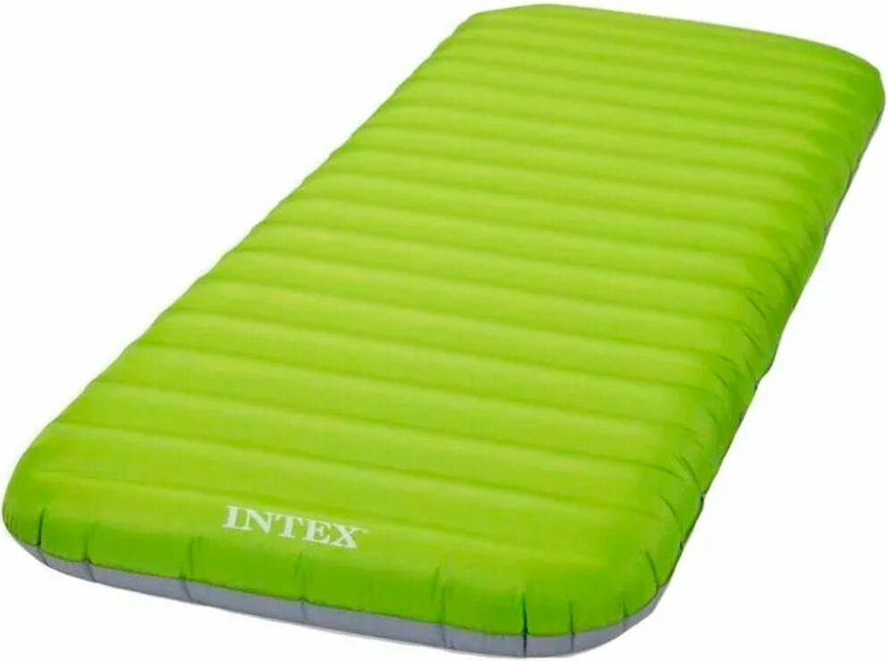 Надувной спальный матрас TRUAIRE DURA-BEAM, в наборе насос, размер 191х76х25 см, туристическая мебель, домашний односпальный матрац для сна, надувная одноместная кровать, на природу и в палатку