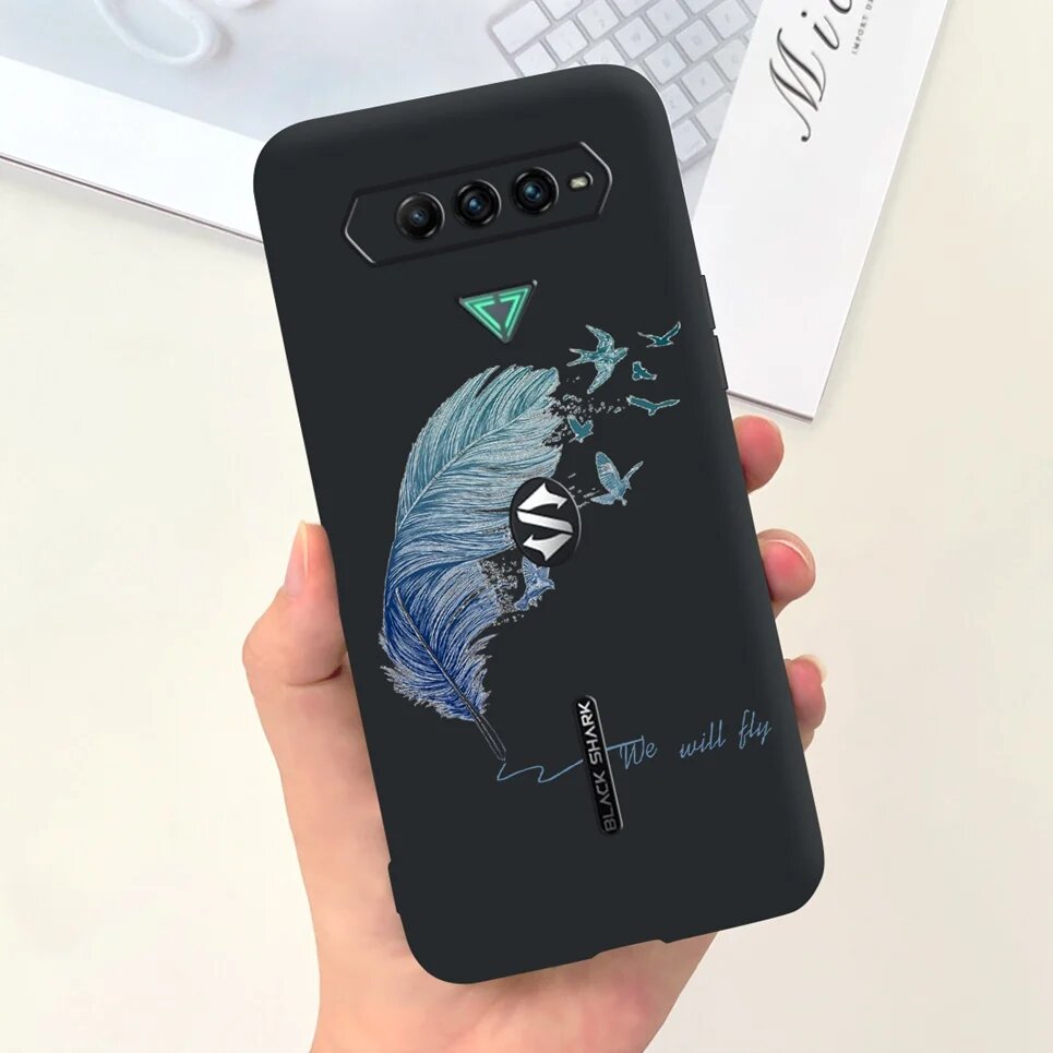 Роскошный чехол для телефона Xiaomi Black Shark 4 4Pro 3 3S бампер Coque TGhei1610, Black Shark 4