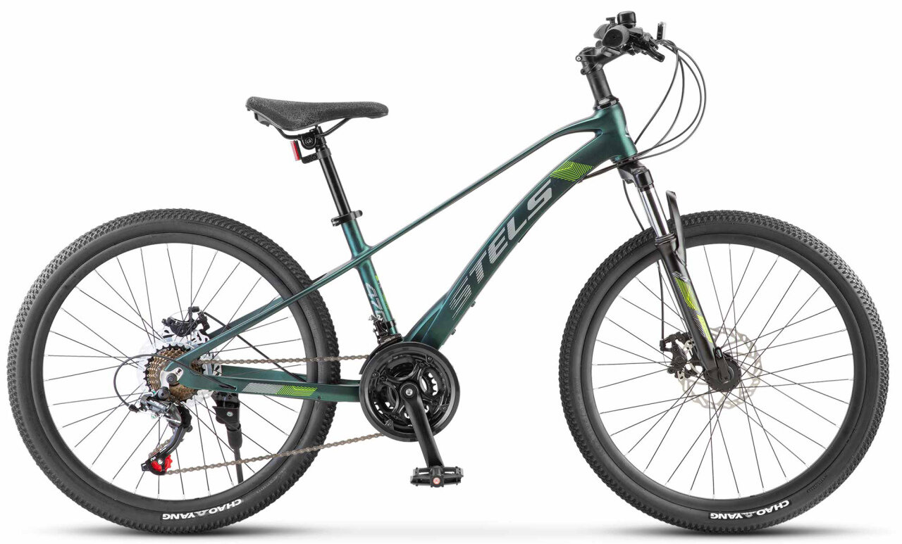 Подростковый велосипед Stels Turbo 470 MD Z010 (2025) 24 Темно-зеленый (130-150 см)