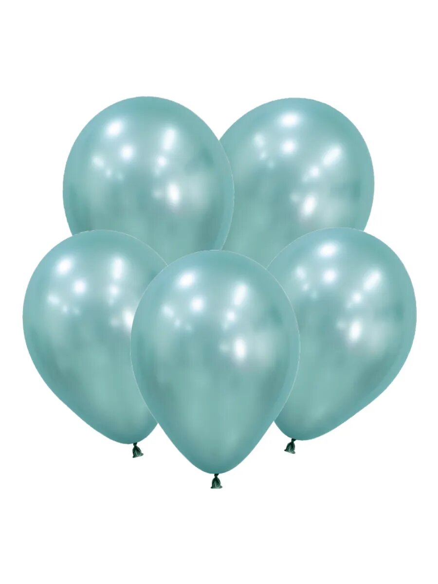 Свежая мята, Шелк / Cool mint, латексный шар (12"/30 см ) 50 шт. / SEMPERTEX, Колумбия