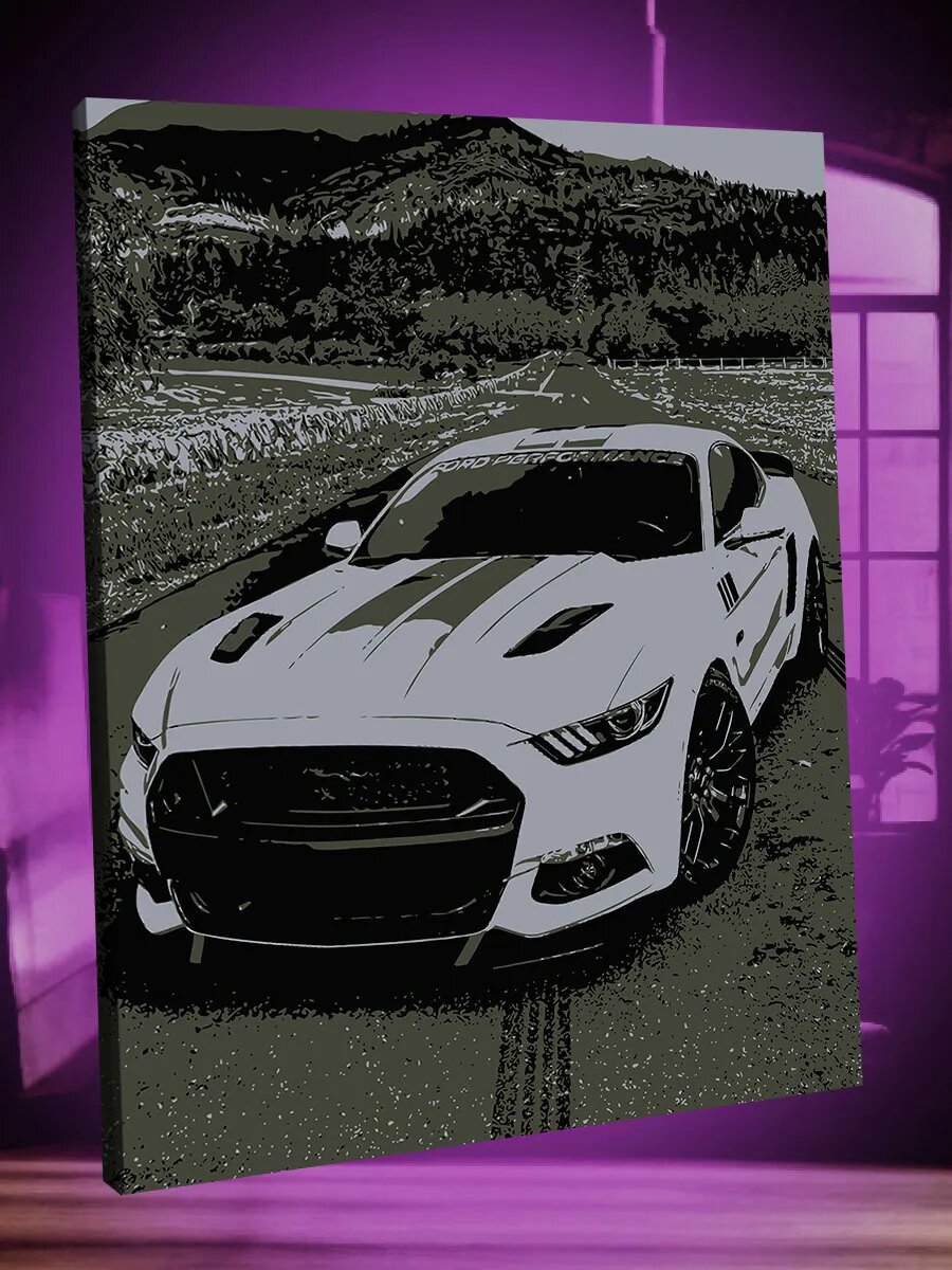 Картина по номерам Ford