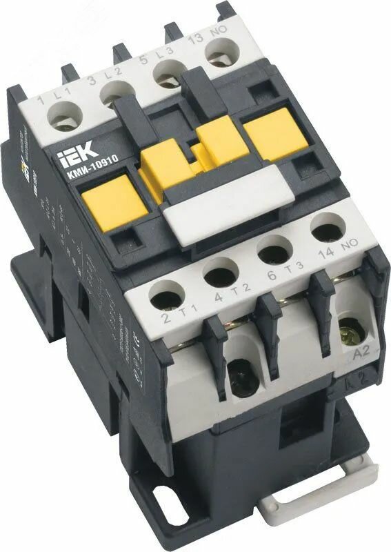 Контактор КМИп-10910 IEK, 09А, Кат: 110В/АС3 1НО, Арт: KMD11-009-110-10.