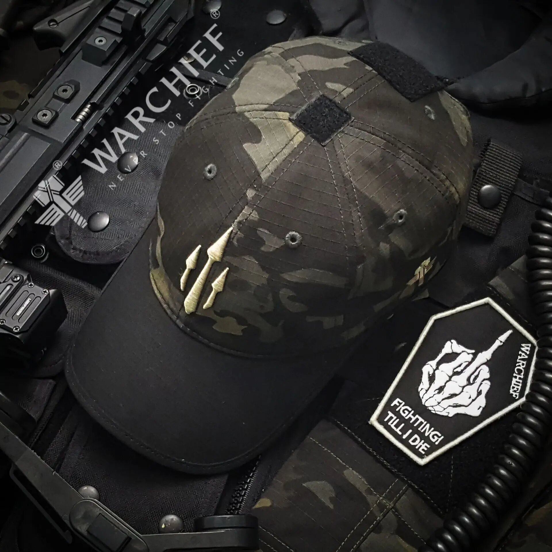 WOLF ENEMY Тактическая кепка Мультикам синяя Multicam Black