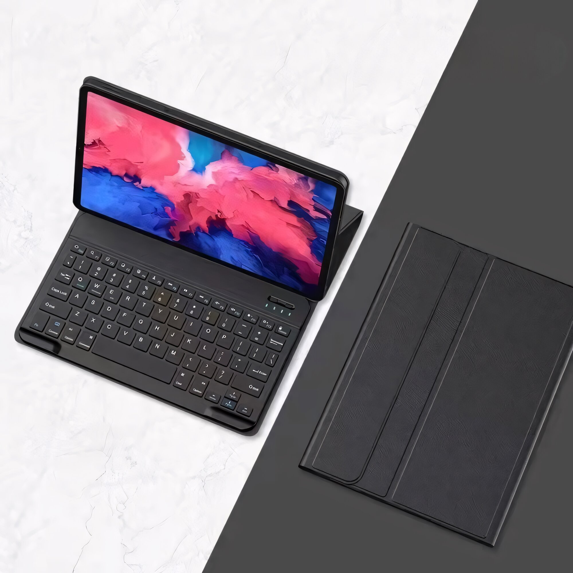 Чехол-книжка с клавиатурой для iPad Pro (2024) 11", цвет черный