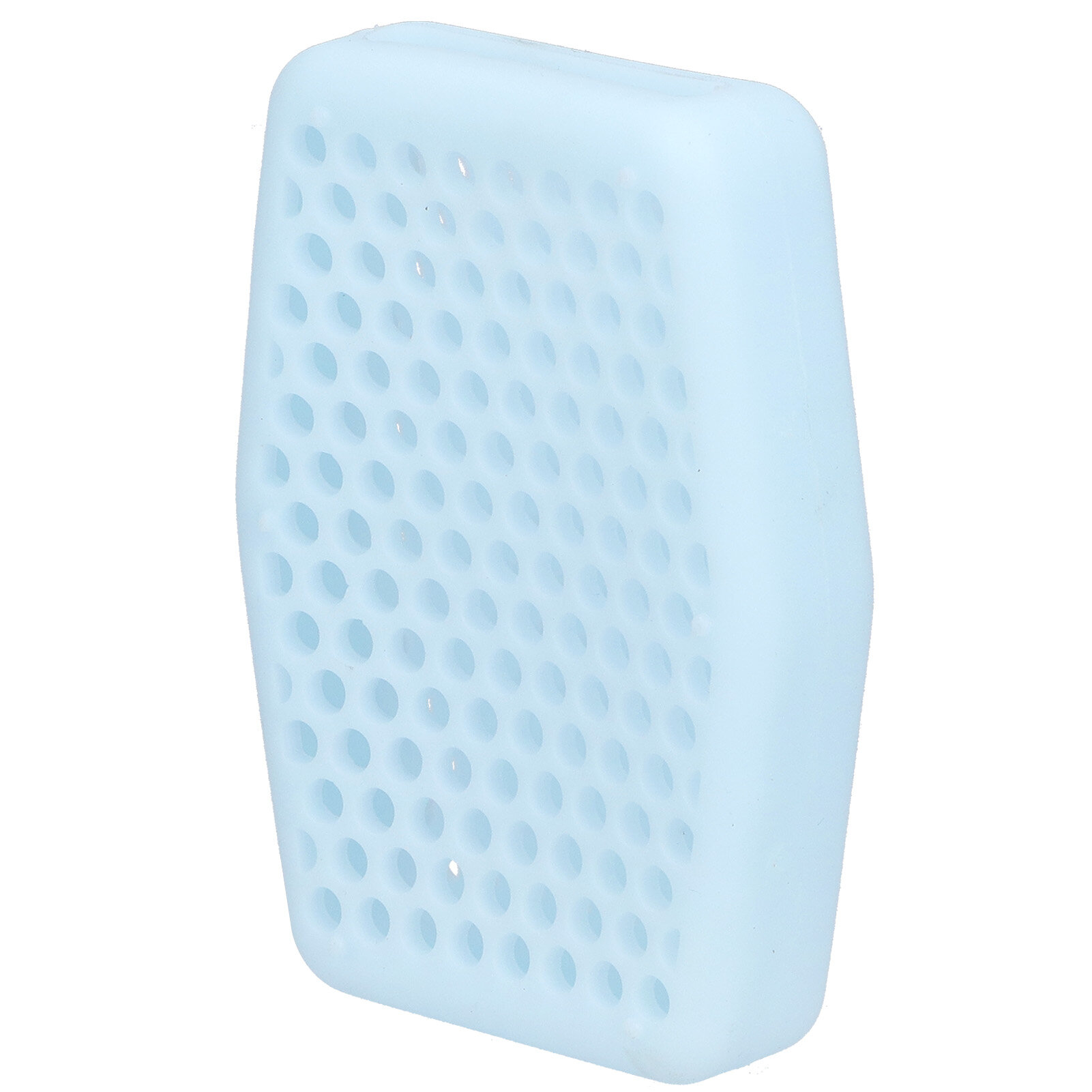 Мягкий силиконовый рукав для мыла, отшелушивающий мешок для мыла, перчатки, скребок для тела для ванной комнаты, кухни, светло-синий