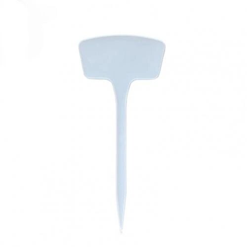 Пластиковые бирки для растений T-образные Белый, 45CM, white