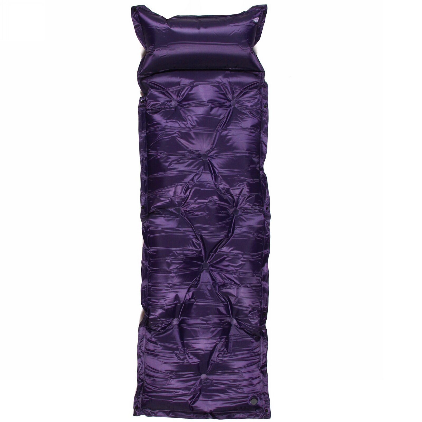 Коврик туристический самонадувающийся 180х57х2,5 см, синий, удобный и легкий