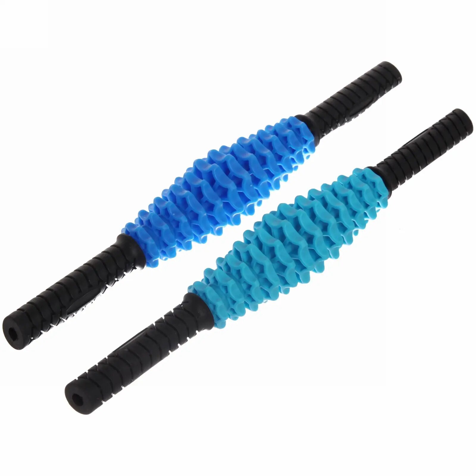 Массажер для тела «Perfect body», сине-голубой, 32 см, пластик, рифленая поверхность