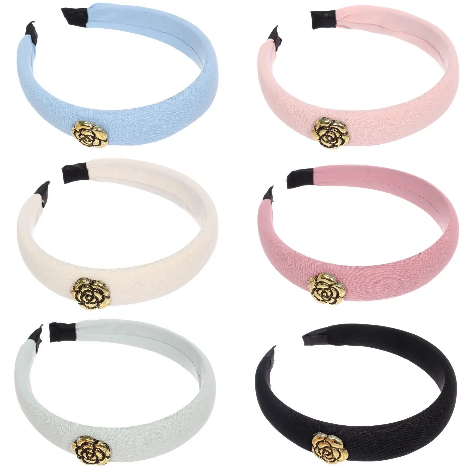 Ободок для волос «марципан», 2,5см, разноцветный, 1 штука, комфортный и стильный