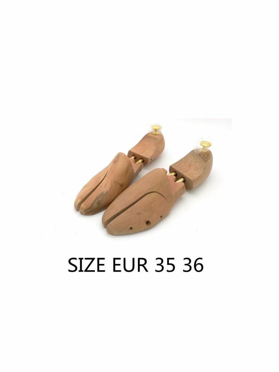 Колодки Для Обуви Деревянные, Формодержатели Подпружиненные, Две Плоскости, Размер EU35/EU36