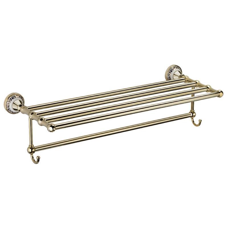 Полка для полотенец Fixsen Bogema Gold FX-78515G