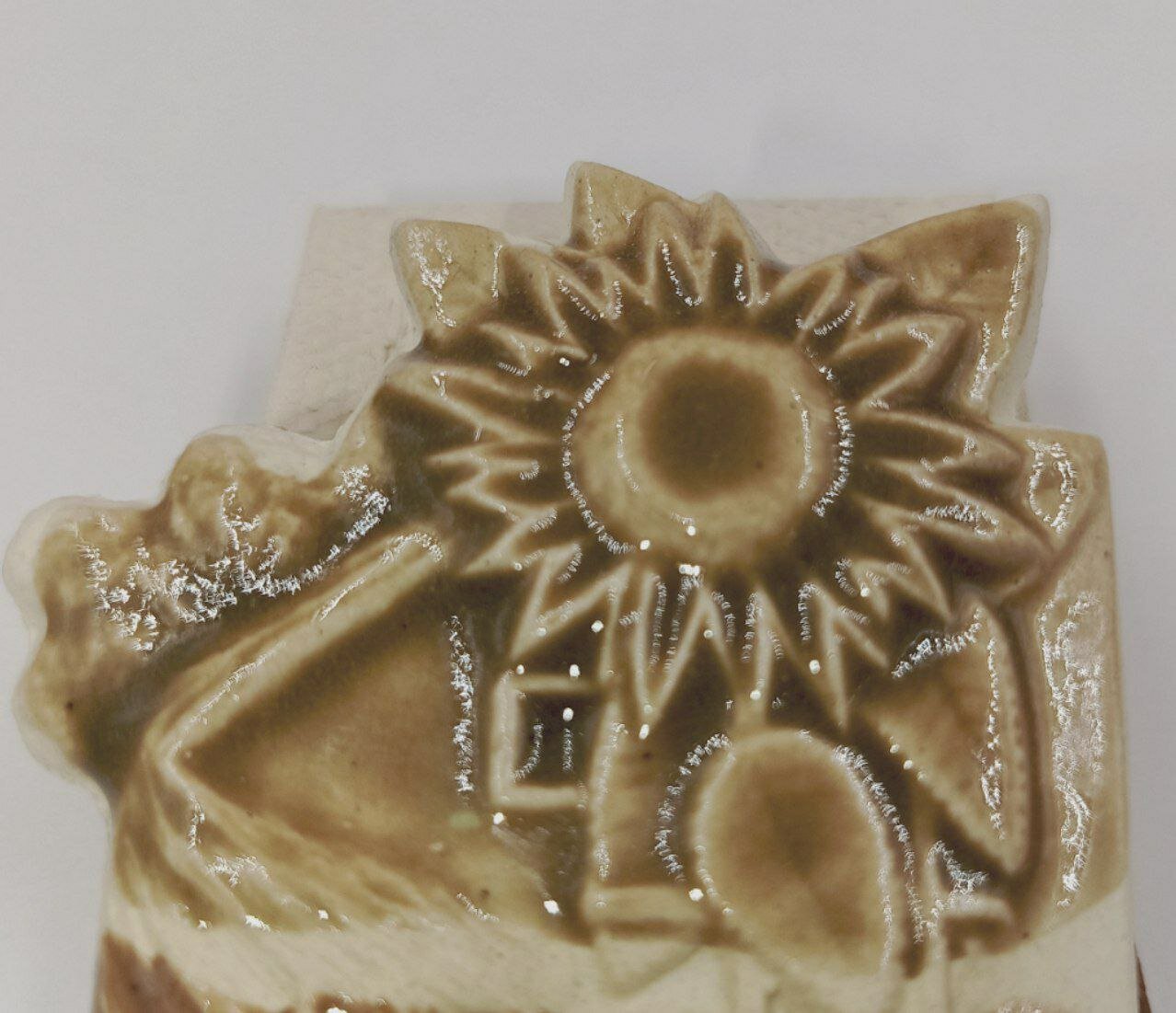 Глазурь высокотемпературная "Янтарный шифон" DGH0327, порошок, фасовка 200 гр.