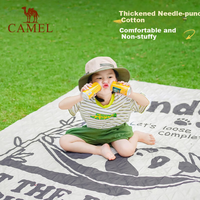 CAMEL водонепроницаемый пикник-коврик для отдыха на природе - влагостойкий коврик для пикников и барбекю Цвет：Сырный