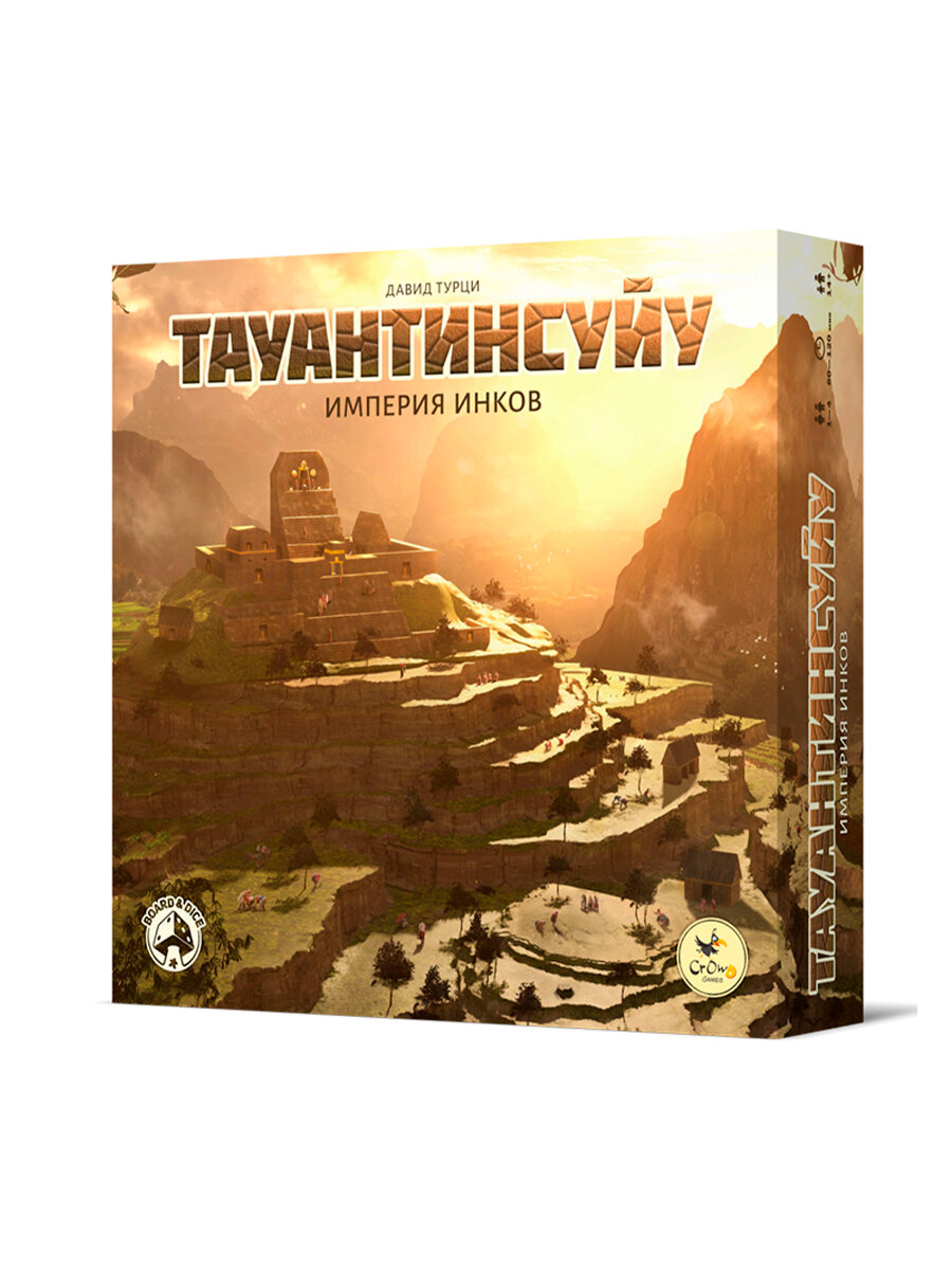 Настольная игра Crowd Games Тауантинсуйу. Империя инков (экономическая стратегия, от 1 до 4 игроков)