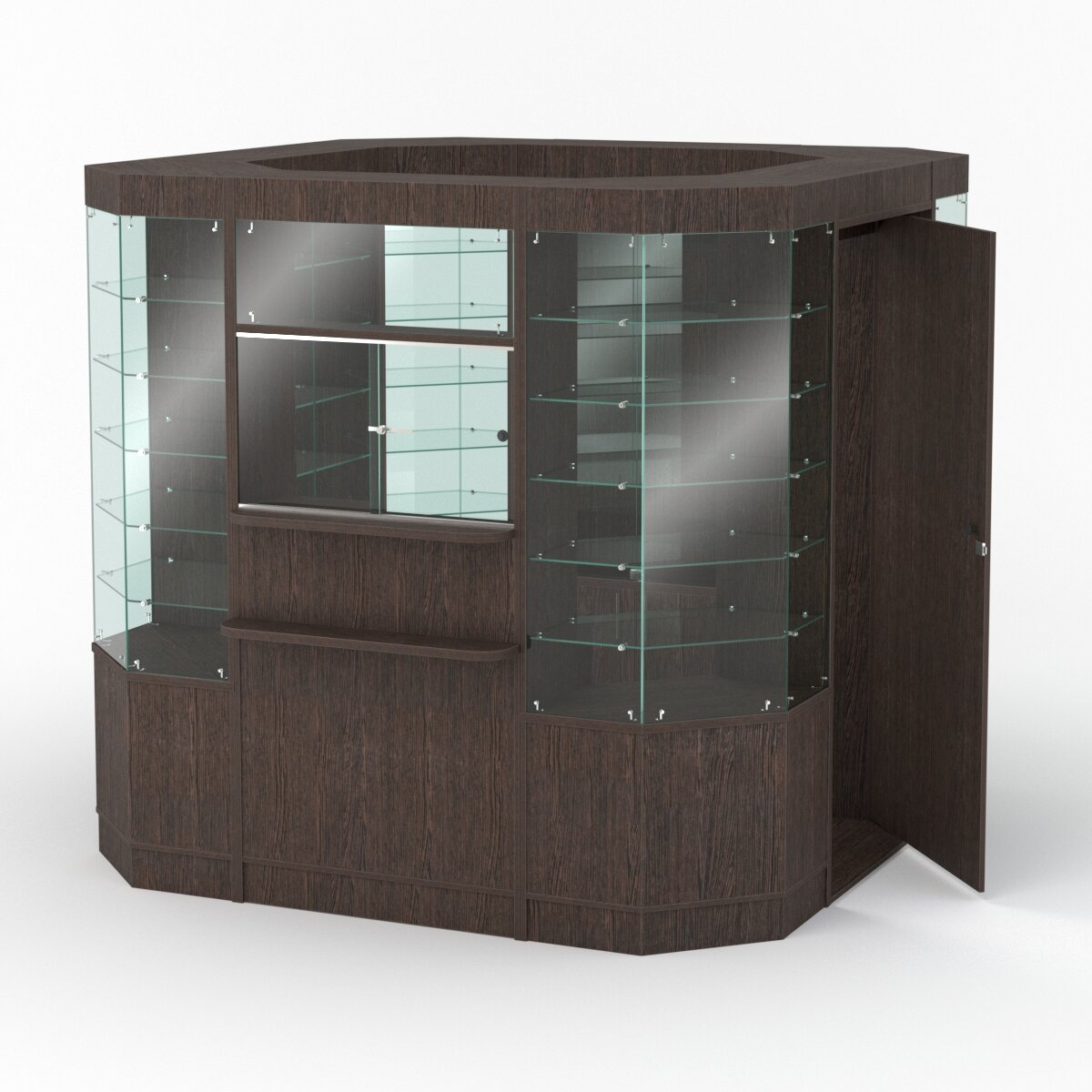 Комплект мебели для Аптек №1, Дуб Венге. Производитель товара - компания Westcom.