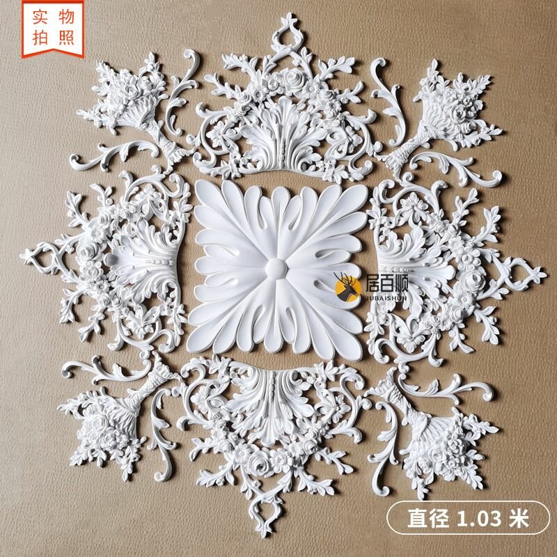 Декоративный элемент розетка потолочная