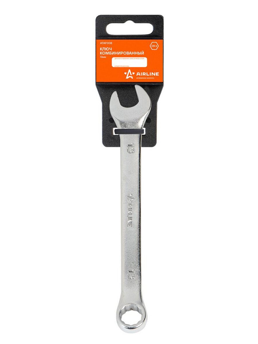 Ключ комбинированный Airline ATAF008, хромованадиевая сталь, 13мм