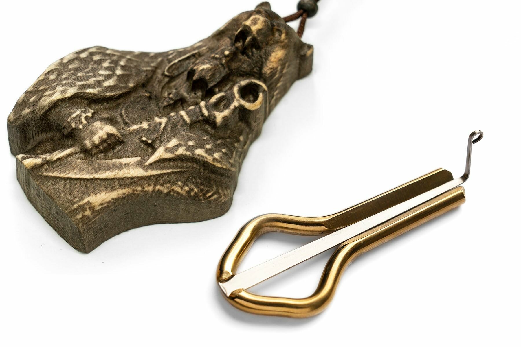 Варган "Туулу Алтай 2" в футляре Шаман с посохом