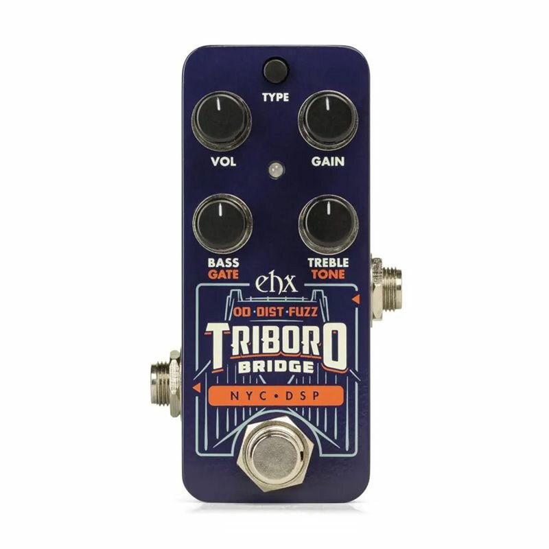 Electro-Harmonix (EHX) Pico Triboro Bridge Overdrive, Distortion, Fuzz