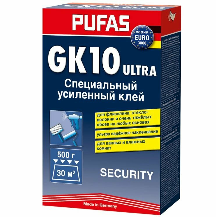 Клей специальный усиленный PUFAS Euro 3000 GK10 Ultra 500 г