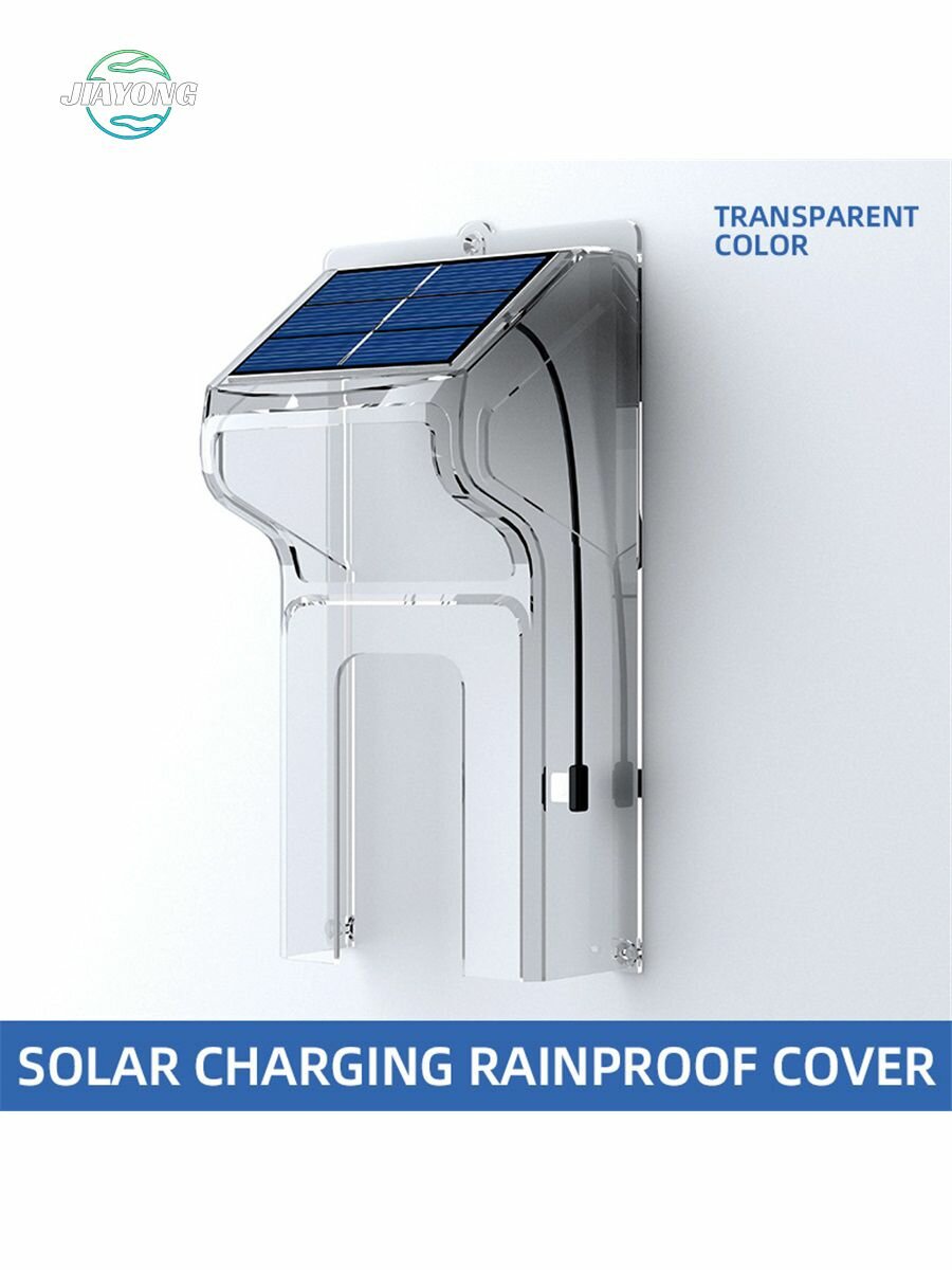 Видеодомофон JIAYONG, беспроводная передача, солнечная зарядка, 2K