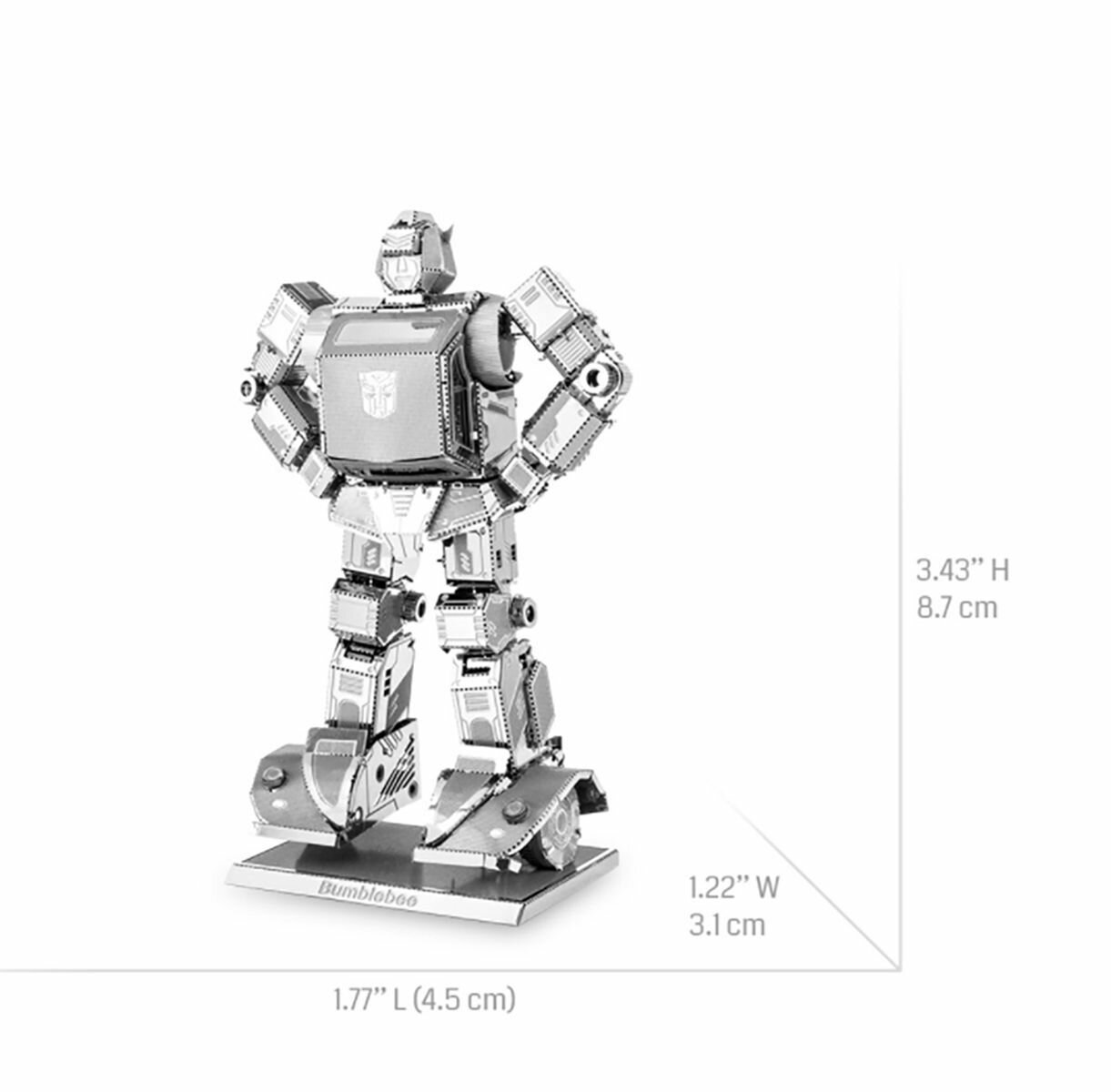 Трансформеры 3D Металлическая модель DIY Игрушки — фото 1