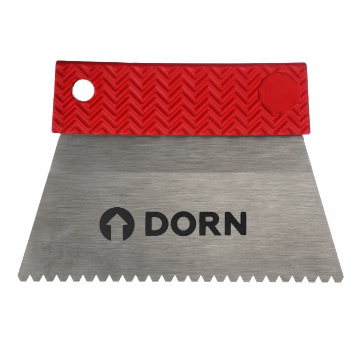 Шпатель зубчатый DORN 180 мм B3