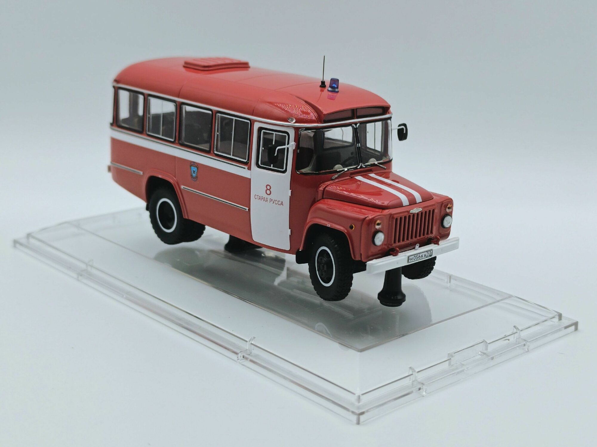 Автобус КПП гдзс г. Старая Русса 2005 г, масштабная модель коллекционная