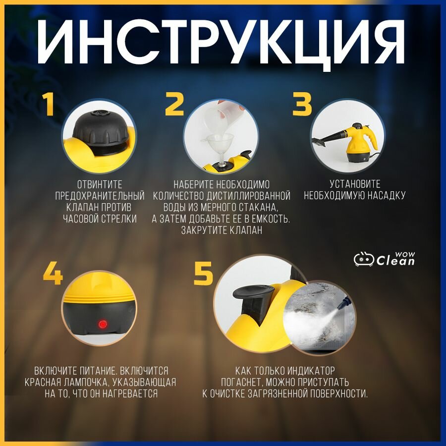 Пароочиститель — фото 1