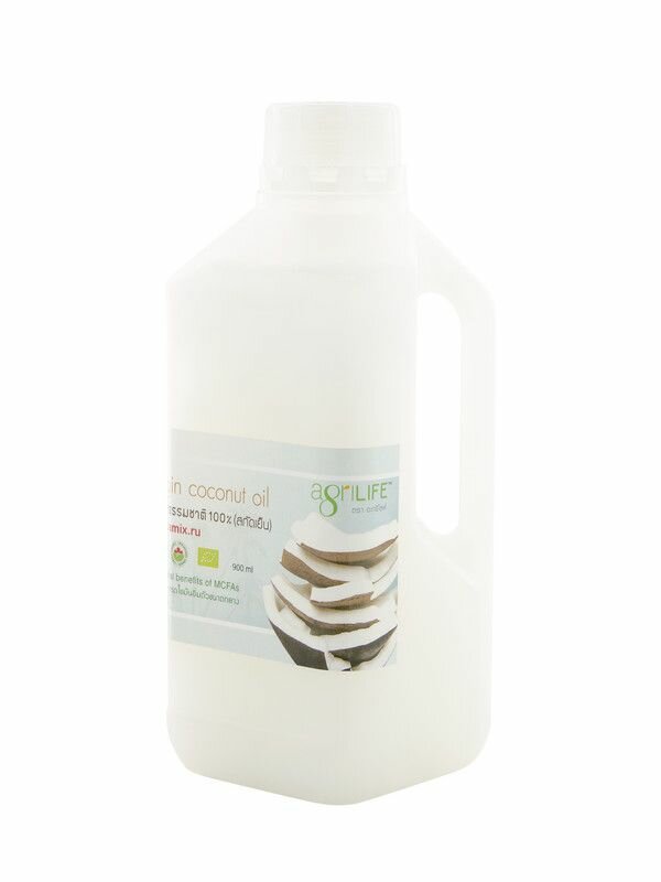 Кокосовое масло "Agrilife" 900мл. Органическое.